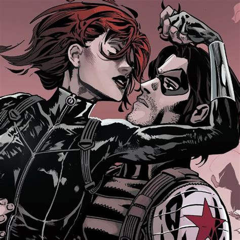 Natasha Romanoff And Bucky Barnes Black Widow And Winter Soldier