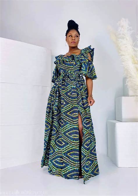 20 African Print Maxi Dresses Trending In 2022 A Million Styles
