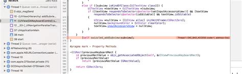 Ios Crash On Swizzled AddSubview Stack Overflow