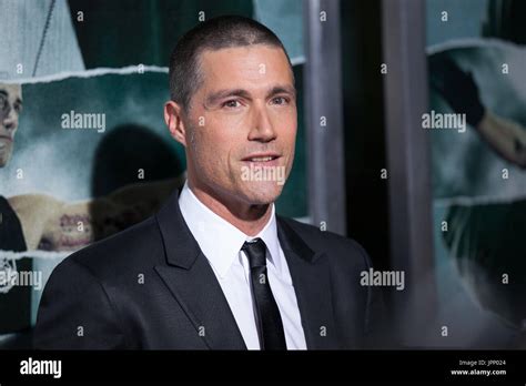 Matthew Fox Arrives At The Los Angeles Premiere Of Alex Cross Held At