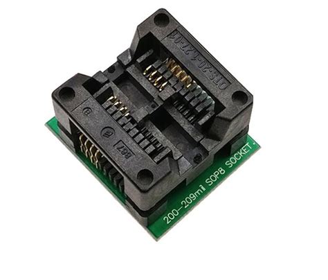 Soic Sop To DIP Wide Nozzle Seat Body Mil Blue SA IC Socket Adapter Conversion