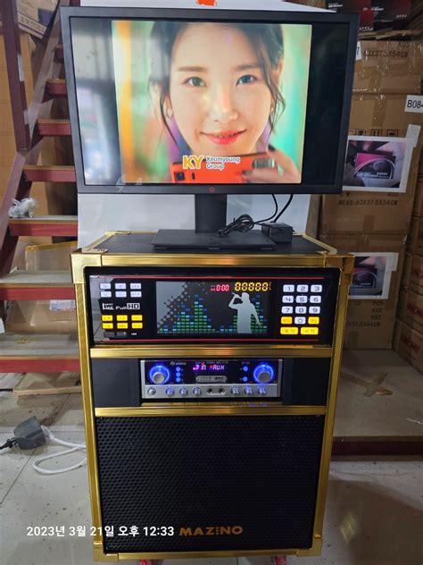 이동식 음향 금영 노래방기계 당근 중고거래