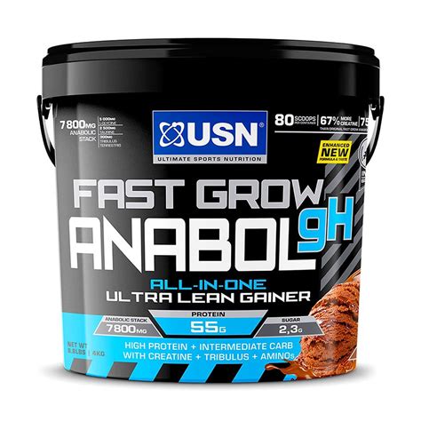 USN Fast Grow Anabol GH All In One Lean Gainer 4 kg | SPORTY DAYShttps ...