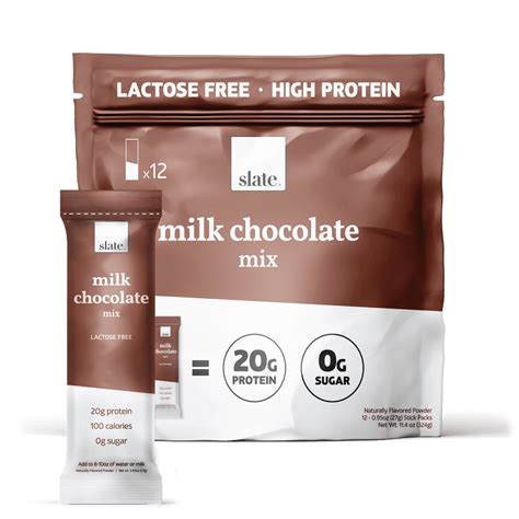 Milk Chocolate Drink Mix Slate Milk