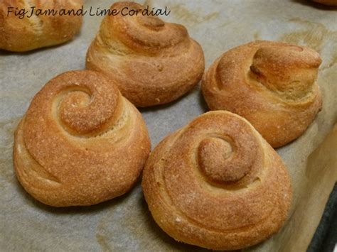 Playing With Bread Fig Jam And Lime Cordial