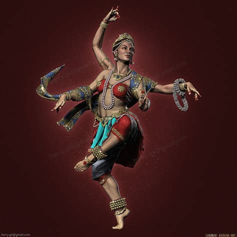 ArtStation Shiva Parvati Ananda Thandavam II Gaurav Kumar Om