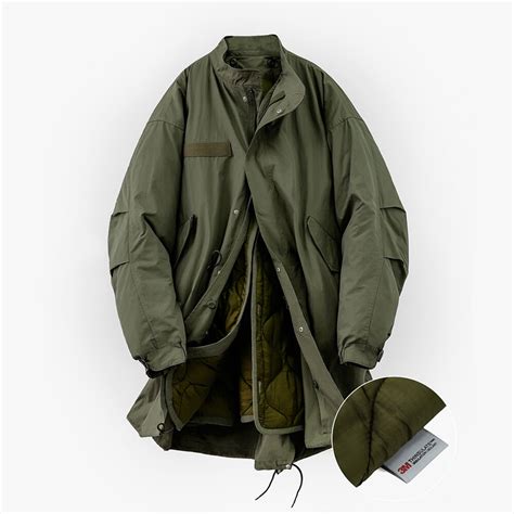 3m 신슐레이트 오리지널 M 1965 피쉬테일 파카original Khaki 감도 깊은 취향 셀렉트샵 29cm