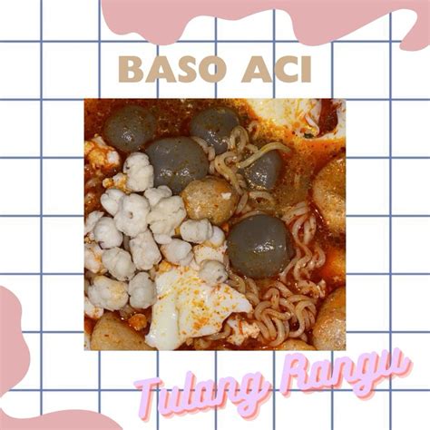 Jual BASO ACI INSTAN TULANG RANGU Shopee Indonesia
