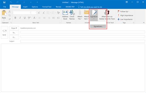 How to add a signature in Outlook 2016 - HostPapa Knowledge Base