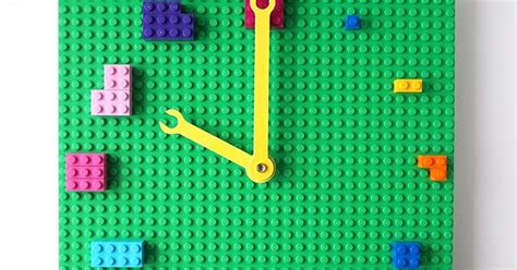 Diy Lego Clock Artsy Fartsy Mama
