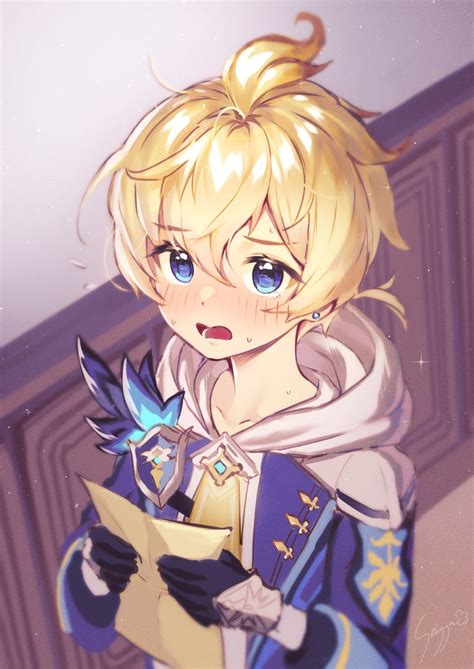 Mika Genshin Impact Drawn By Icessz Danbooru