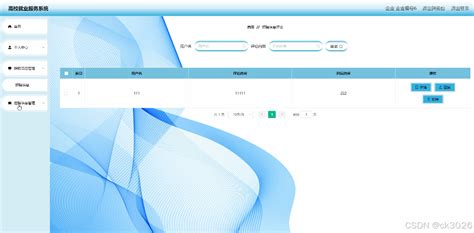 Springboot高校就业服务系统q7w0r Csdn博客