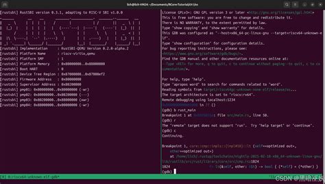 Rcore学习记录002rcore Gdb Csdn博客