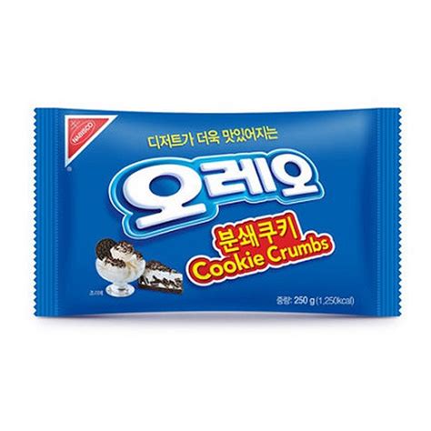 메가커피 공식 쇼핑몰 오레오 분쇄쿠키 250g