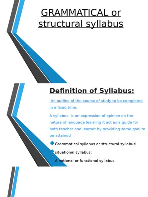 Grammatical Syllabus Pdf Vocabulary Word