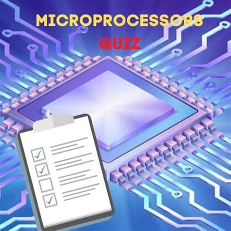 Microprocessors Quiz Microprocessors Mcqs Electroinvention