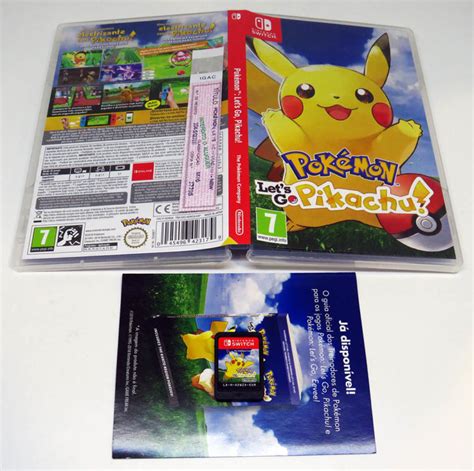 Pokémon Lets Go Pikachu Switch Seminovo Play N Play
