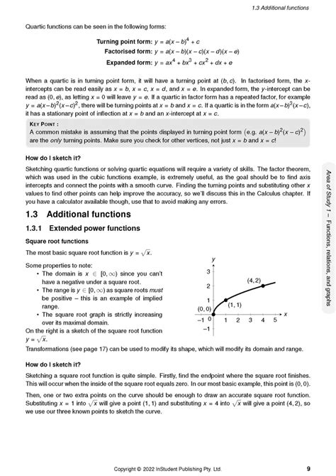 atar notes vce maths methods 3 and 4 notes 9781922818102 educational