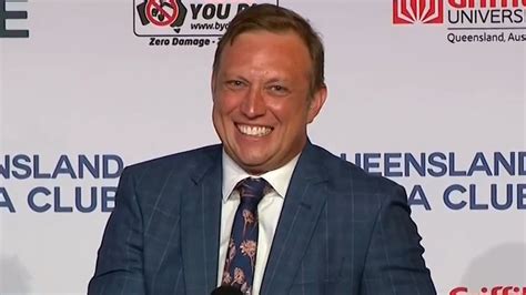 Steven Miles Whats So Funny Queensland Premier Cant Stop Giggling