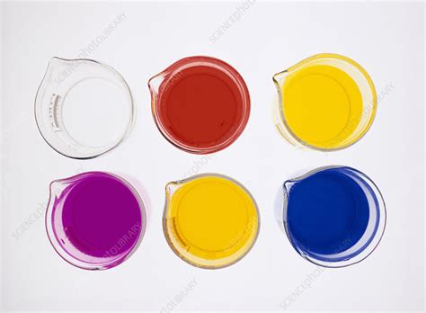 Acid Base Indicators Stock Image A Science Photo Library