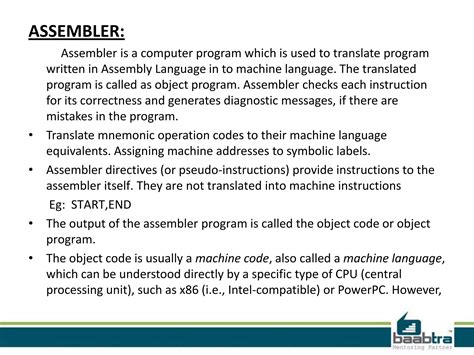 Translatorscompiler Assembler And Interpreter Ppt