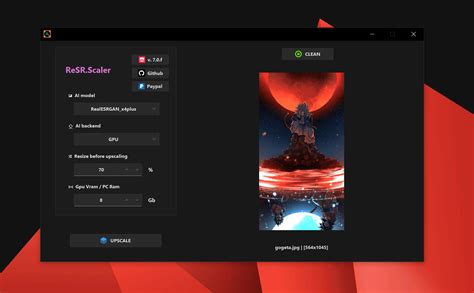 resr scaler 7 0 image video deeplearning upscaler real esrgan