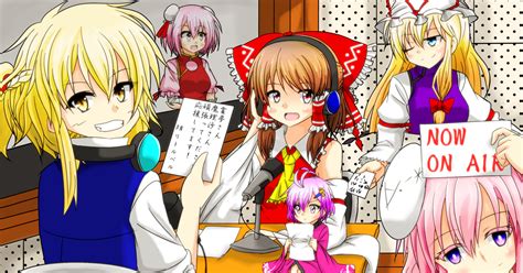 東方 博麗神社スタジオより生放送！ 晴矢みらいのイラスト Pixiv