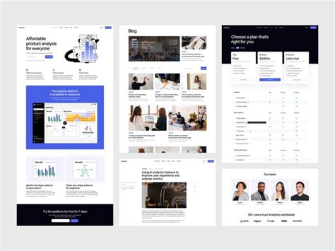 ⚡️analytics html templates html templates templates page design