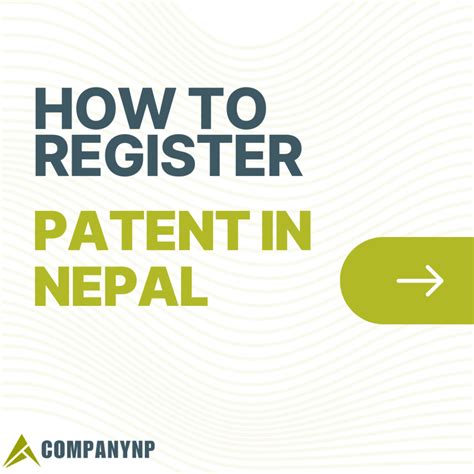 Patent Registration Process In Nepal Companynp