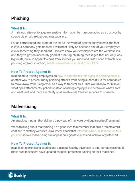 2016 Cybersecurity Playbook Pdf