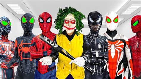 PRO SUPERHERO TEAM Hey Spider Man Go To Trainning Nerf Gun Funny Action Real Life NEW