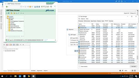 sap logon sapgui component could not be instantiated help uipath