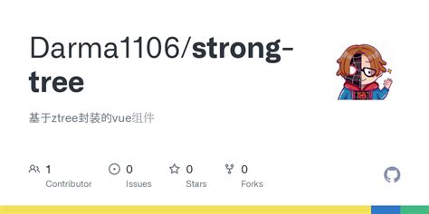 GitHub Darma1106 strong tree 基于ztree封装的vue组件