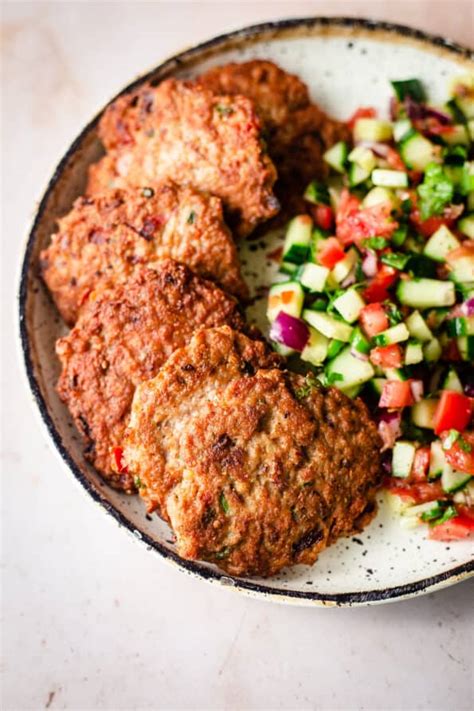 Easy Pakistani Chicken Chapli Kebab Tiffin And Tea