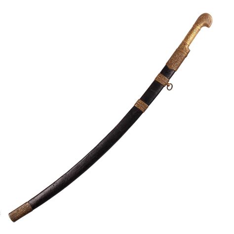 Proantic A Rare Russian Cossack Officers Sword Shashka Asian Sample