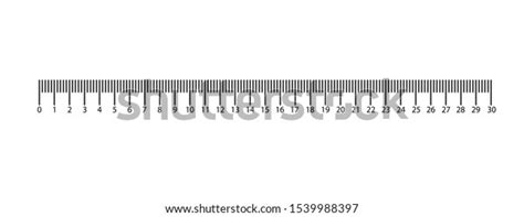 Set Size Indicators Different Unit Distances Stock Vector Royalty Free