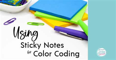 8 Wonderful Ways To Use Color Coding In The Classroom Teaching Fourth
