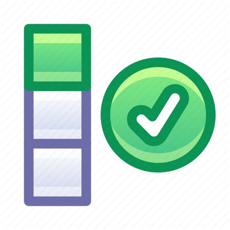 database cell done icon download on iconfinder