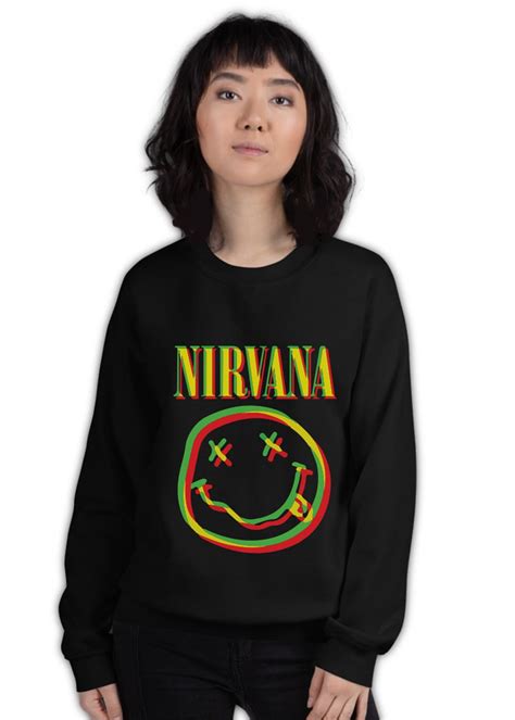 Get Nirvana Graphic Patch Sweatshirt At LBB Shop
