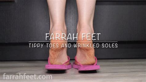 Farrah Feet Tippy Toes And Wrinkled Soles Farrah Soft Soles Clips4sale