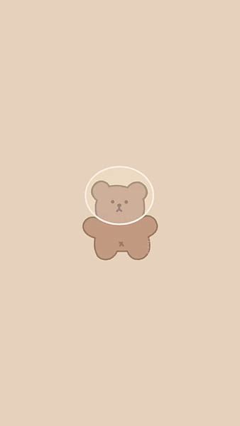 Cute Brown Bear Cartoon