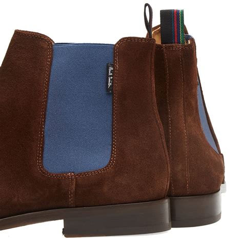 Paul Smith Gerald Chelsea Boot Chocolate Suede End Ie
