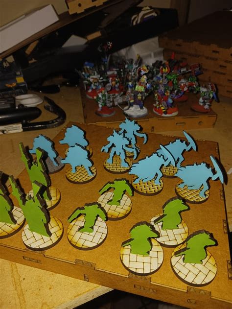 Printed Some 2d Minis R Onepagerules