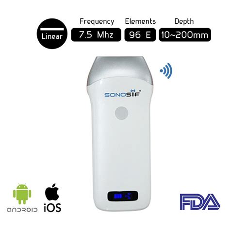 Wireless Linear 7 5mhz 96 Elements Ultrasound Scanner L4