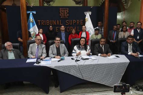 Presidenta Del Tse Resultados De Las Elecciones En Guatemala Están