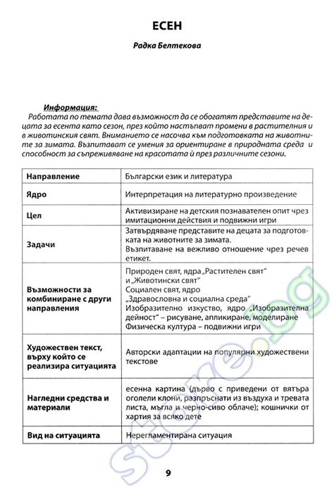 Store Bg Празниците в детската градина Сборник със сценарии и
