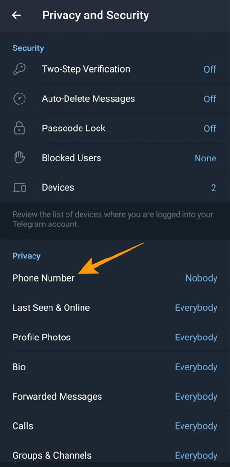 How To Hide Your Phone Number On Telegram Tech Junkie