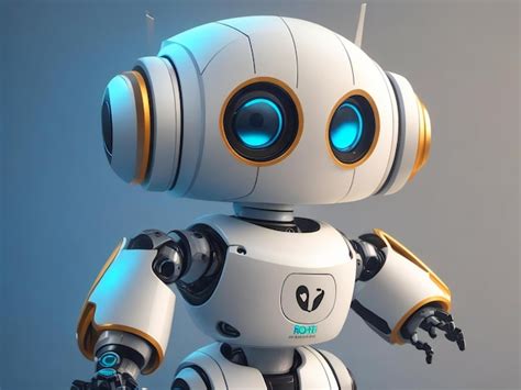 Premium Ai Image Robot Android Chatbot Ai Bot Cartoon 3d Style