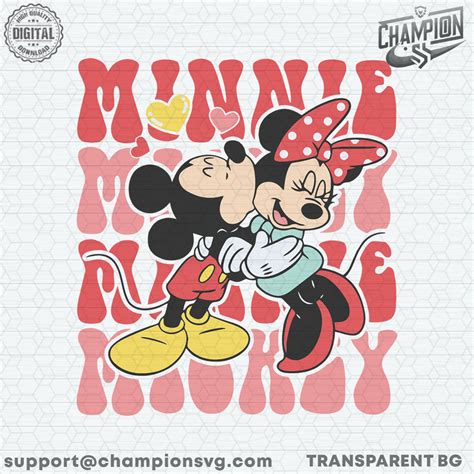 Valentines Day Disney Minnie Mouse Svg