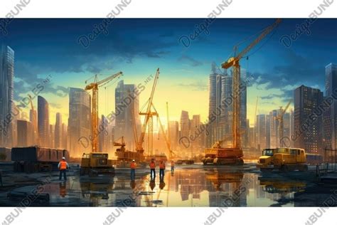Progress Construction City Background 4195623